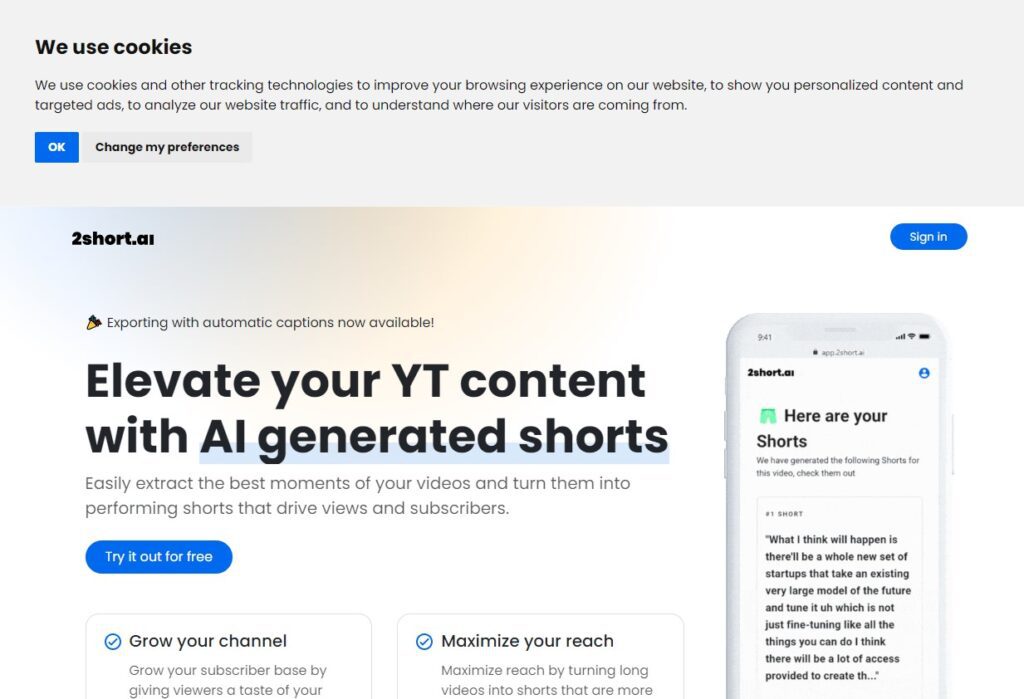 2short.ai - The Patternist