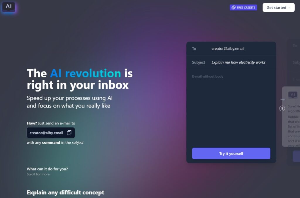 AIby.email - The Patternist