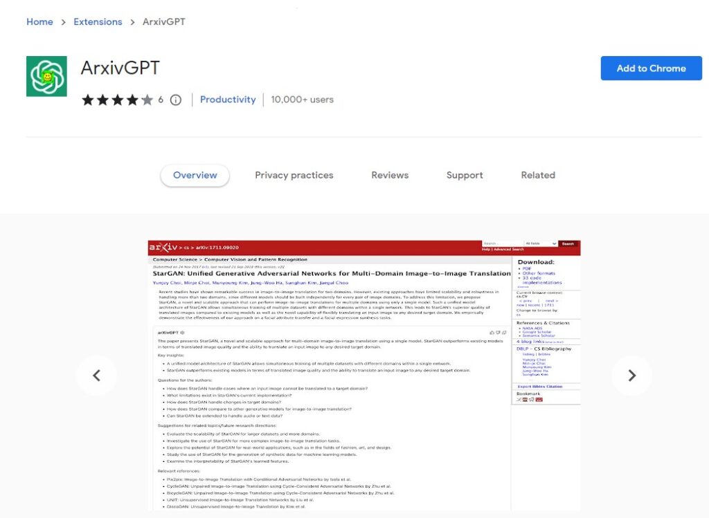 ArxivGPT - The Patternist