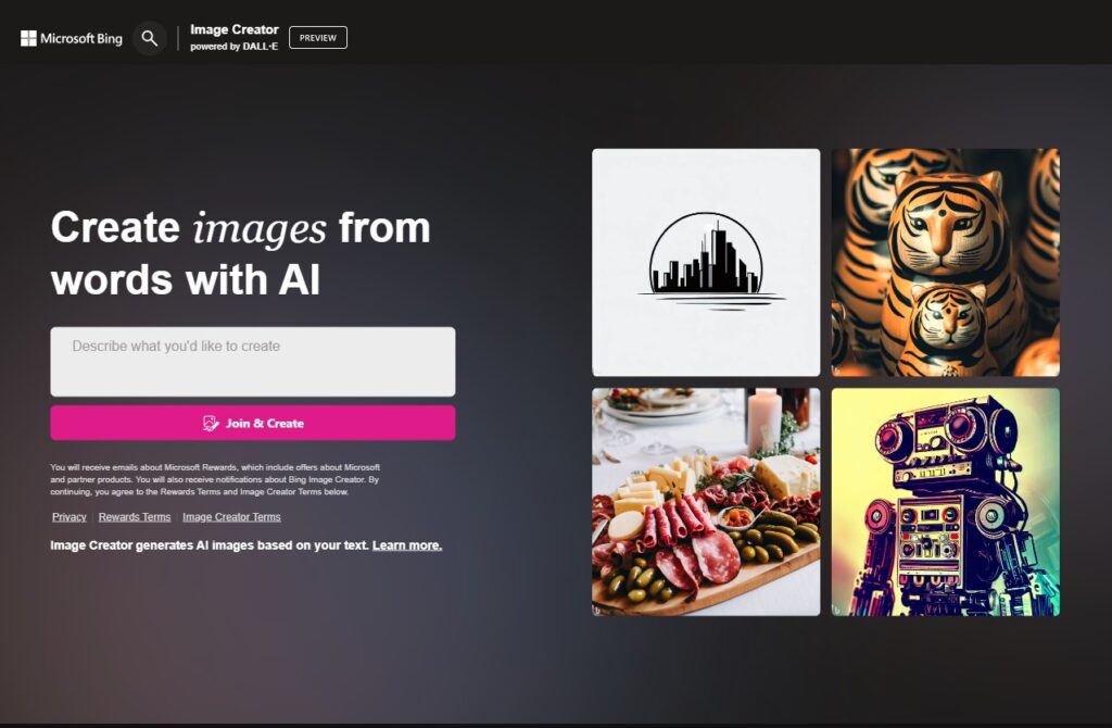 Bing Create - The Patternist