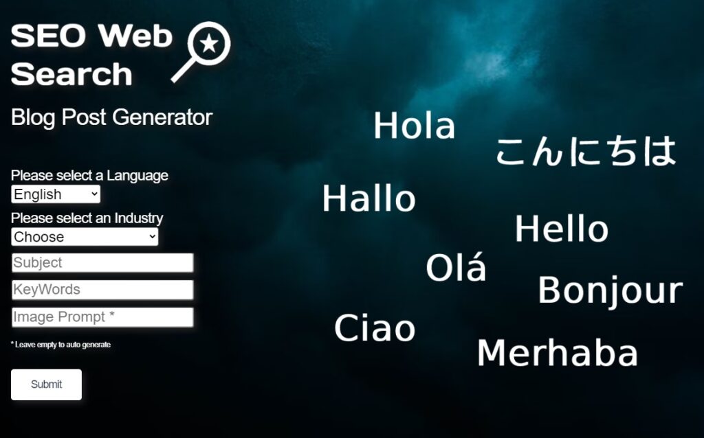 Blog Post Generator - The Patternist