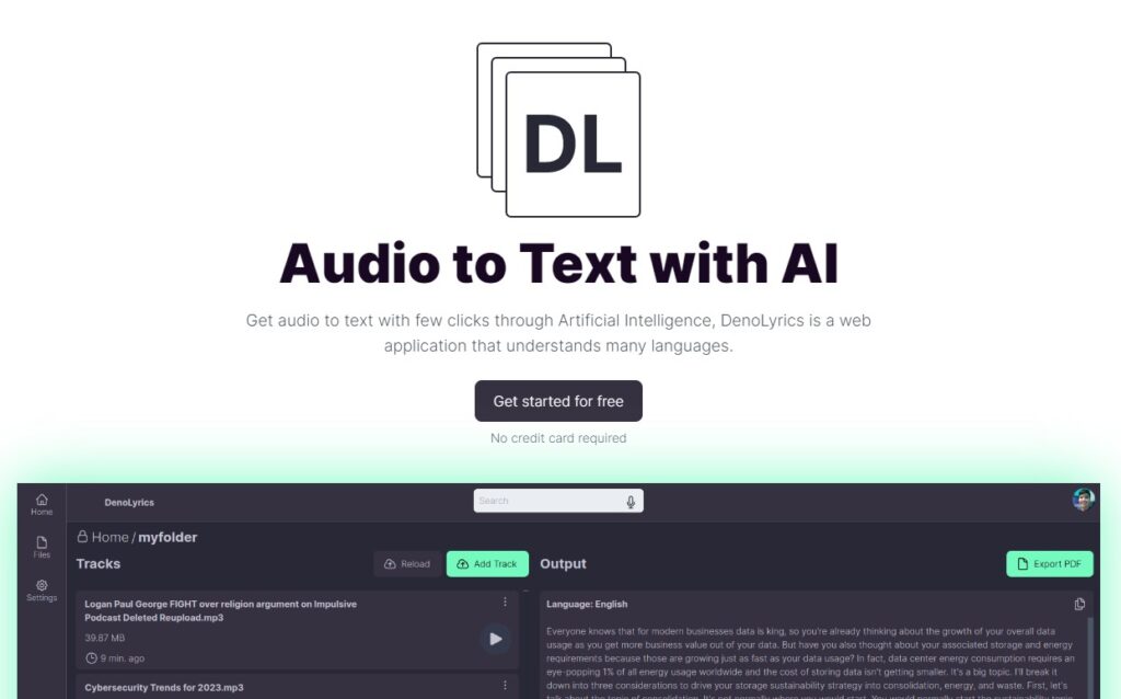 DenoLyrics - The Patternist