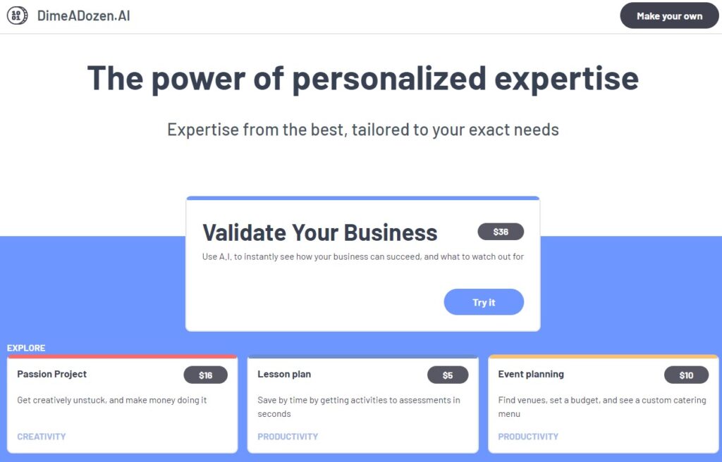 Dime A Dozen - The Patternist