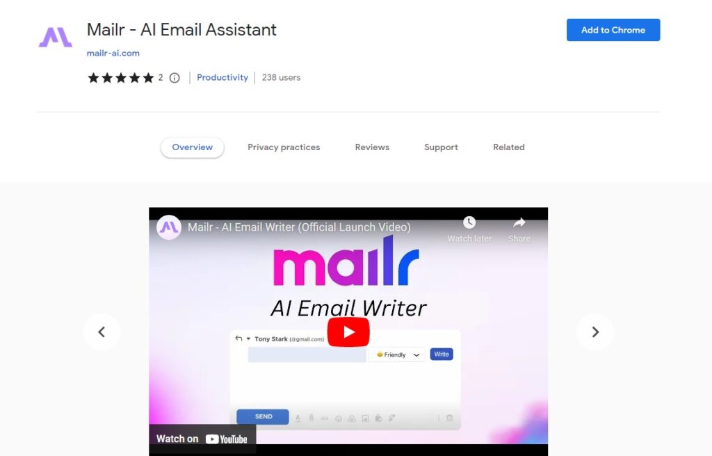 Mailr - The Patternist