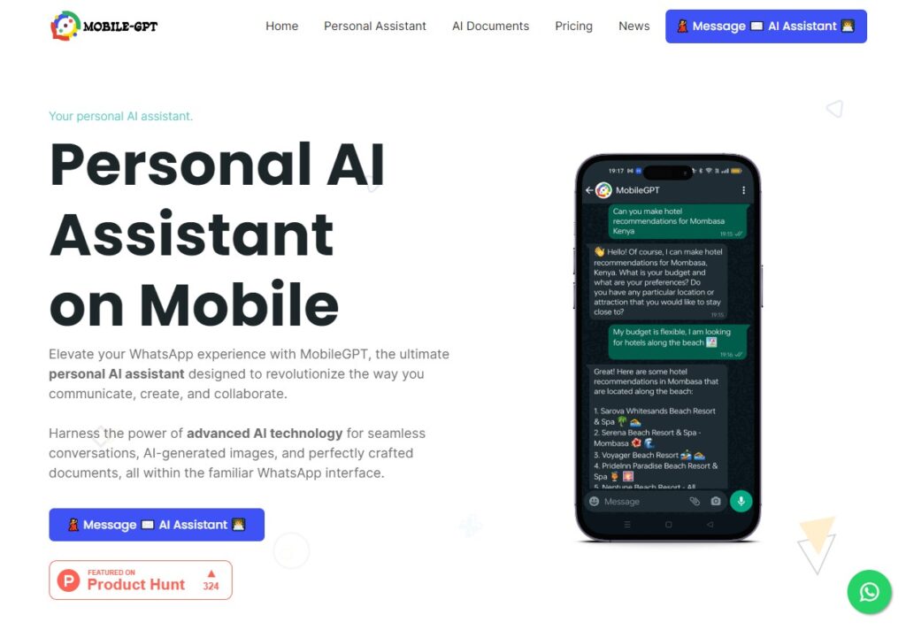 Mobile GPT - The Patternist
