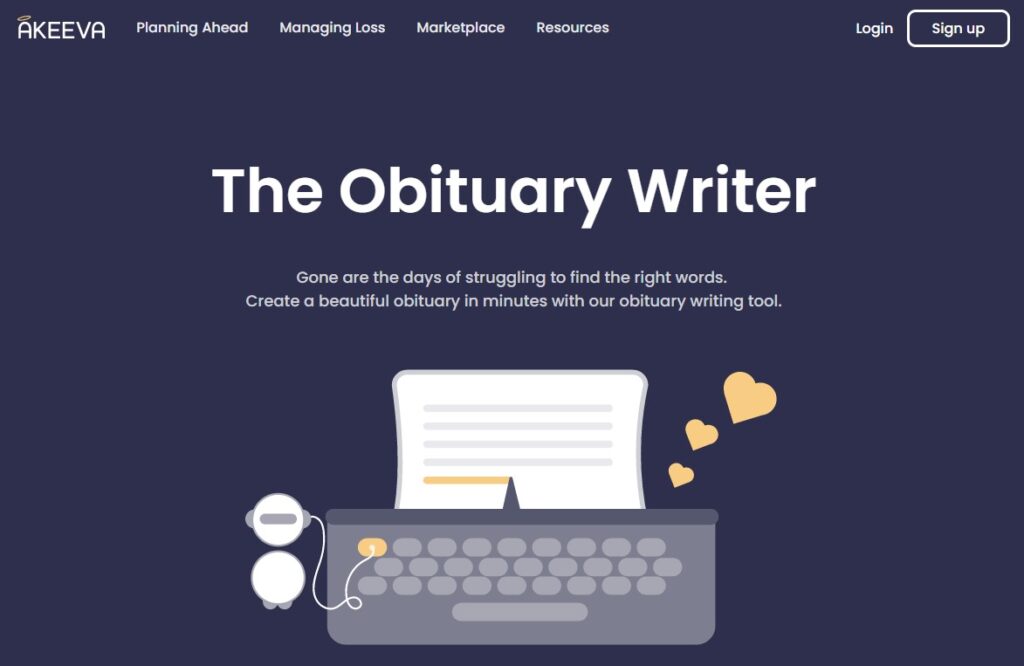 Obituary Writer - The Patternist
