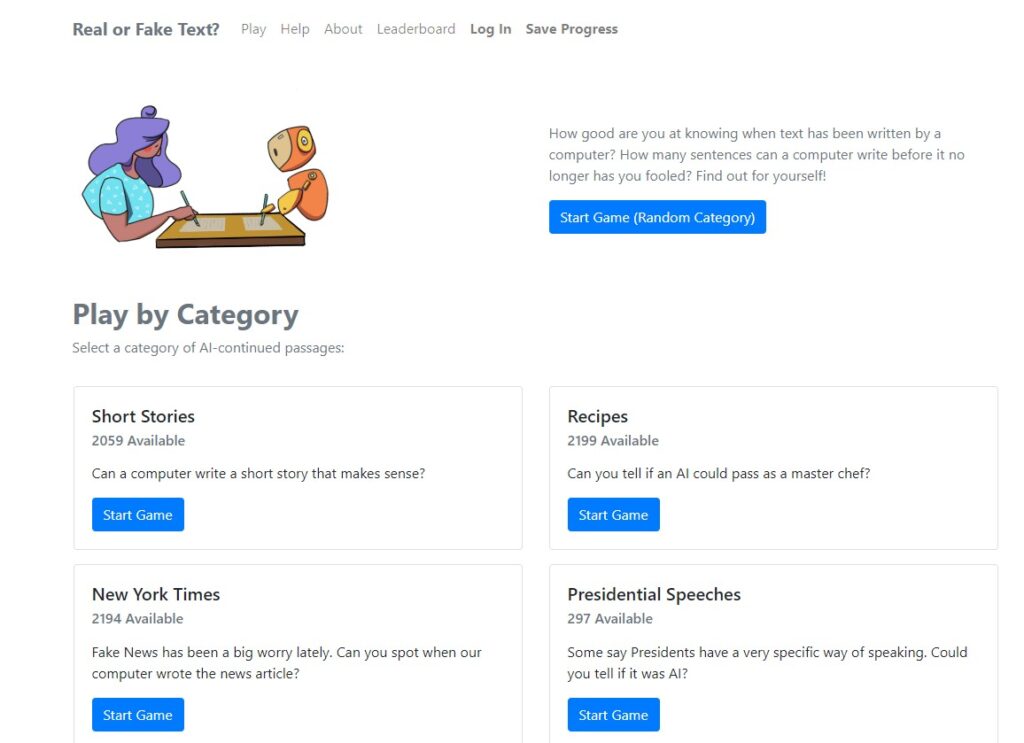 Real or Fake Text - The Patternist