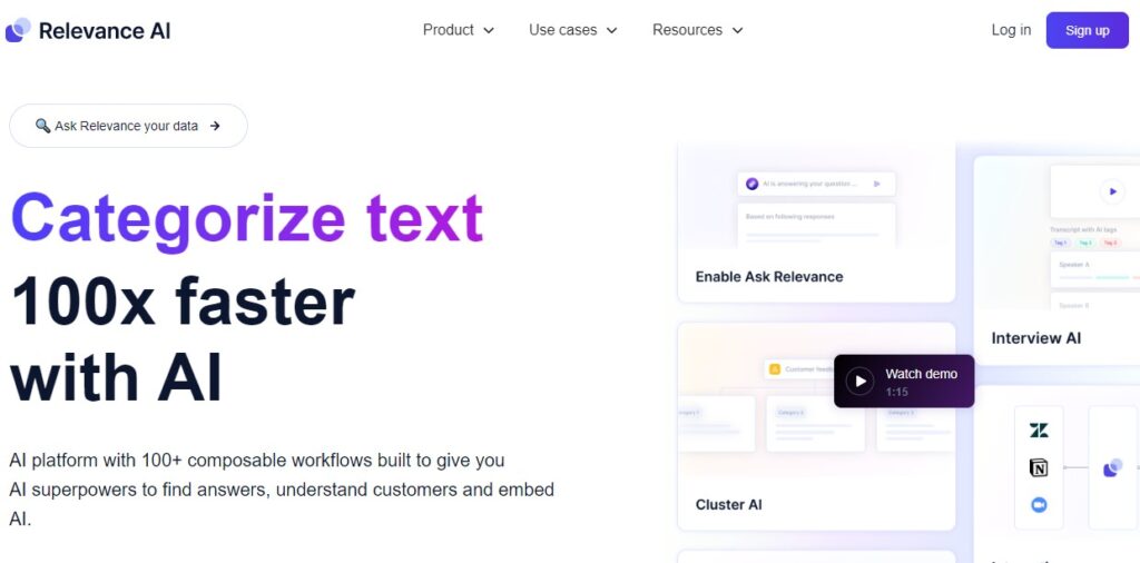 Relevance AI - The Patternist