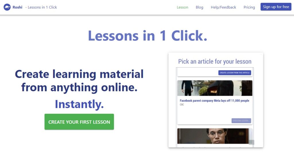 Roshi - The Patternist