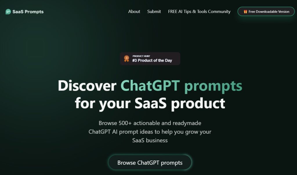 SaaS Prompts - The Patternist