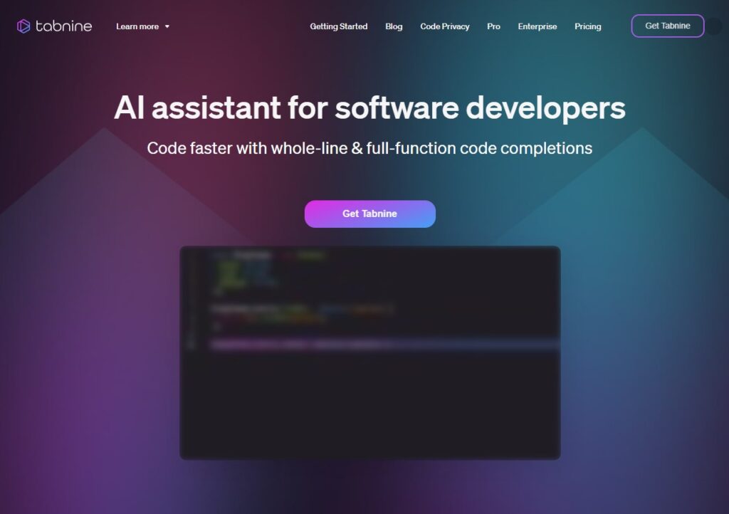 Tabnine - The Patternist