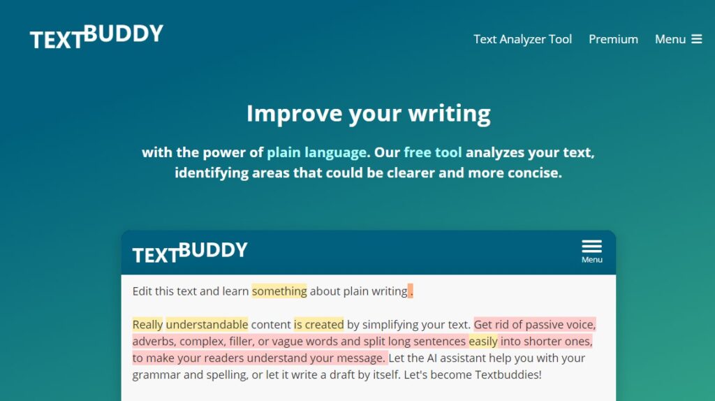 Textbuddy - The Patternist