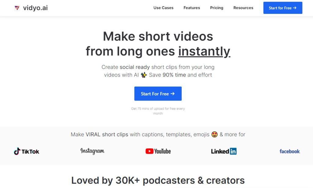 Vidyo.ai - The Patternist