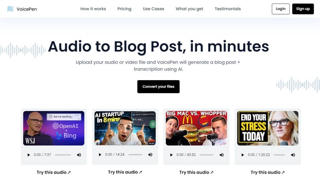 VoicePen - The Patternist