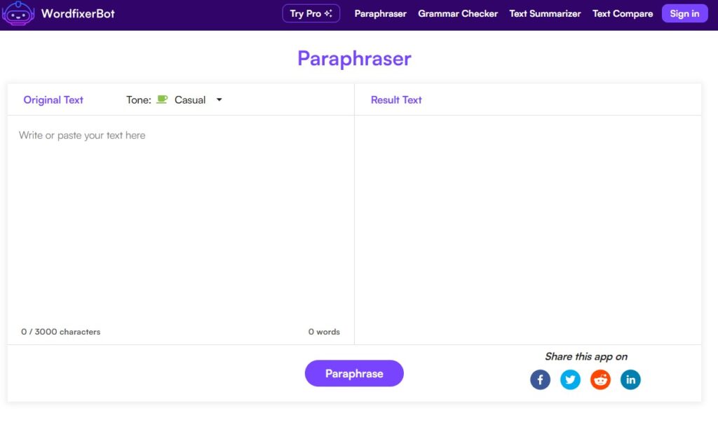WordfixerBot - The Patternist
